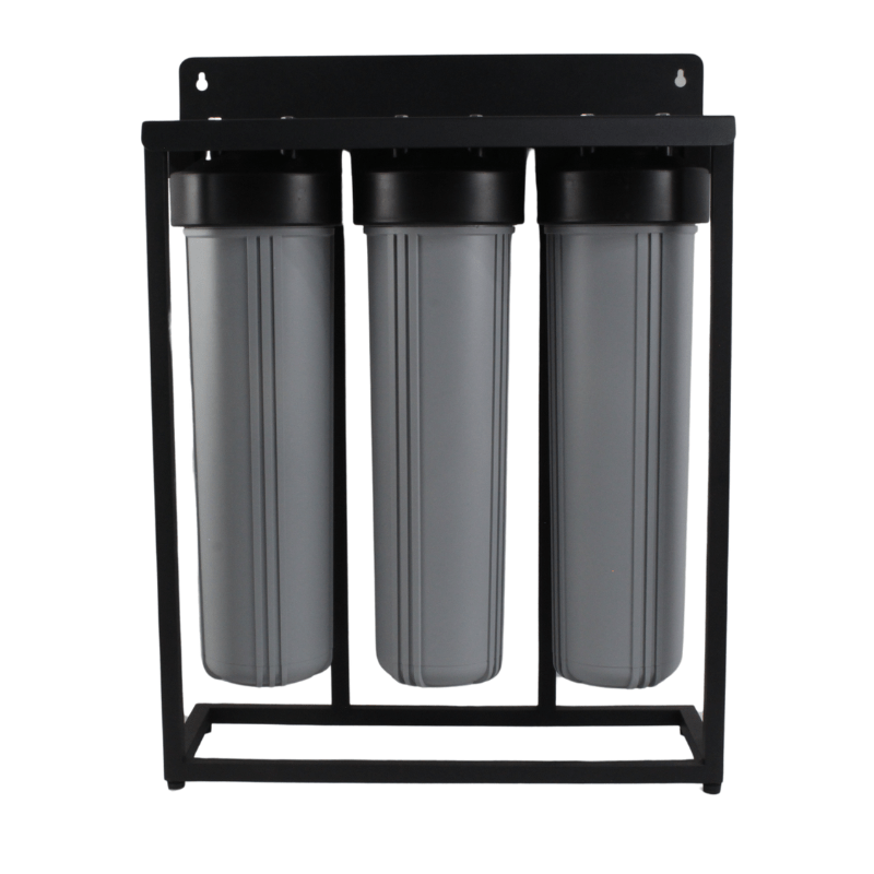 3 Stage 20Inch Big Blue Filtration Unit (Stainless Steel) excl Filters ...
