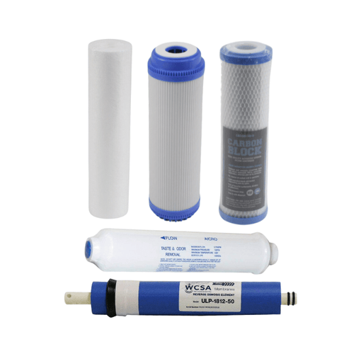 RO Replacement Filter Packs | Reverse Osmosis Maintenance Kits – H2O ...