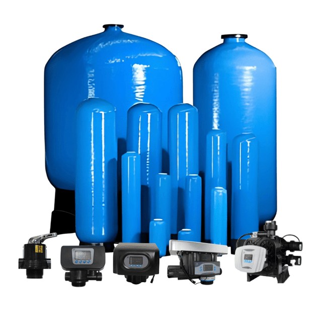 Complete Filtration Vessels – AFM, GAC, Katalox, Softening, Calcite ...